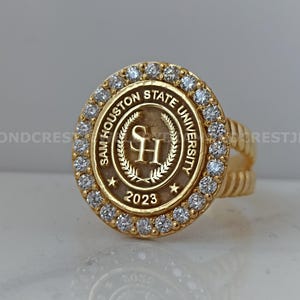 Custom University Rings for Women - Personalized Graduation Gift ...