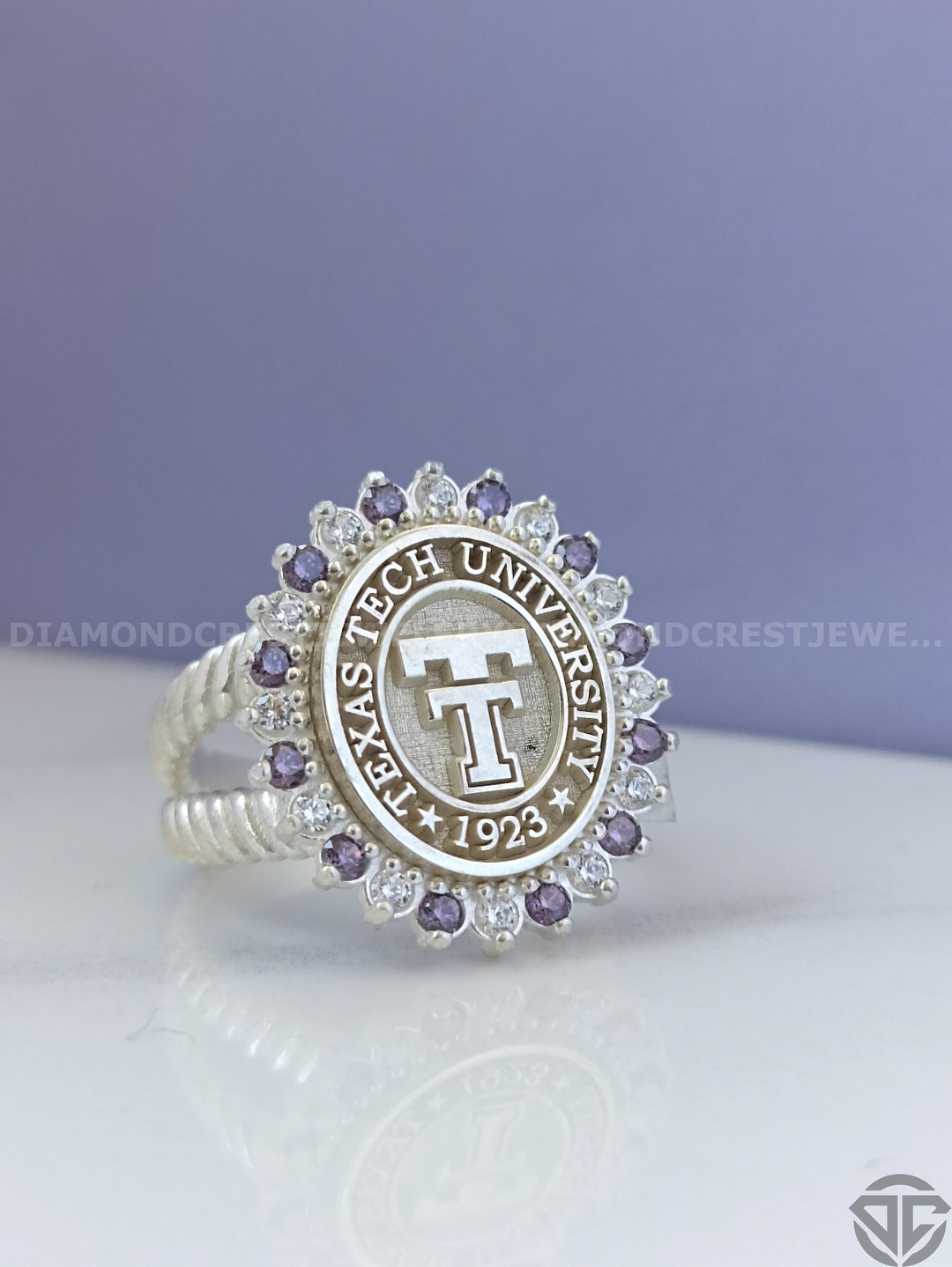 University Ring, College Ring, College Class Ring, Personalized Jewelry ...