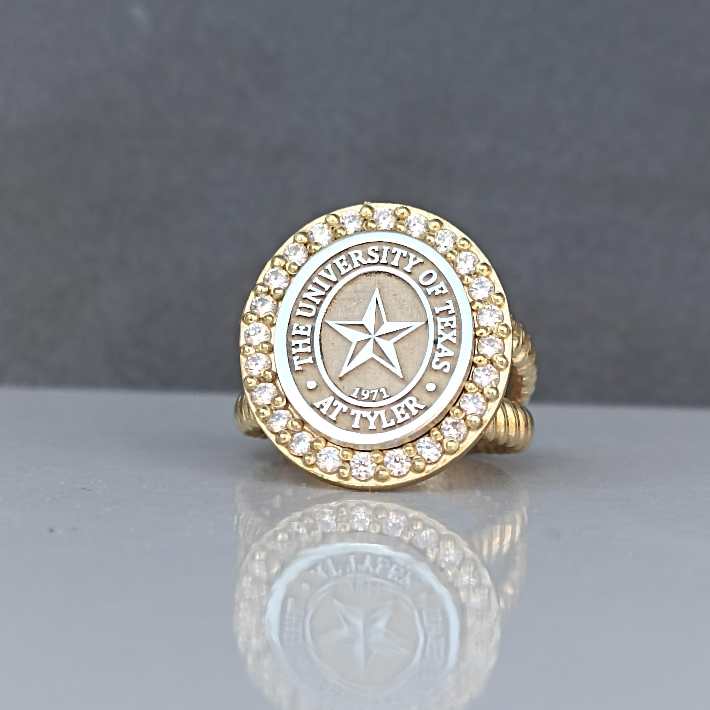 Custom University Rings for Women - Personalized Graduation Gift ...