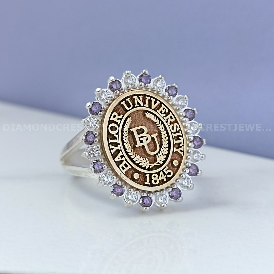 University Ring, College Ring, College Class Ring, Personalized Jewelry ...