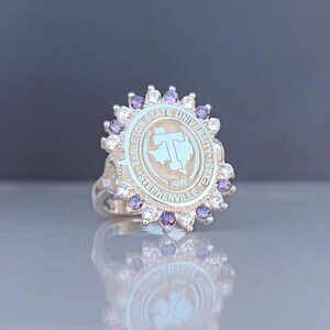 Class Ring, Woman College Ring, Graduation Ring, Graduation Gift ...