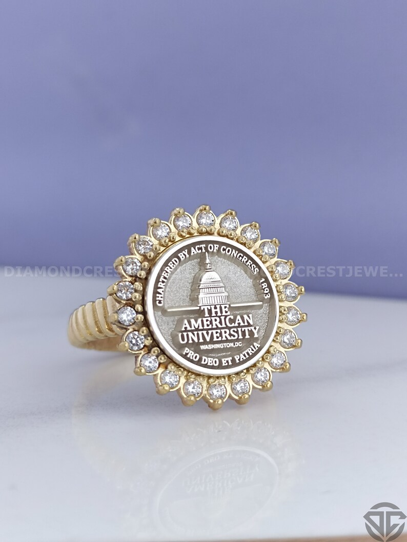 Women’s University Ring, College Class Ring, Graduation Gift ...