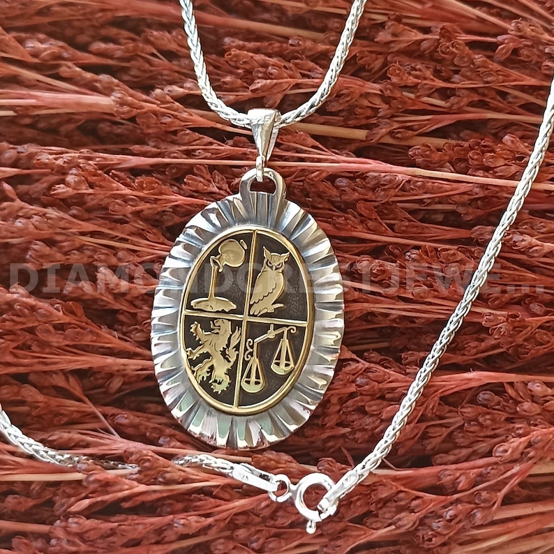 The Cardinal Virtues, Stoic Necklace,justice Wisdom Temperance Courage ...