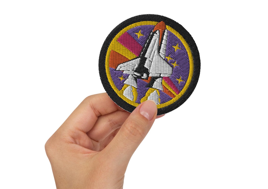 Space Shuttle Patch Rocket Patch Space Explorer Patch Outer Space Patch ...