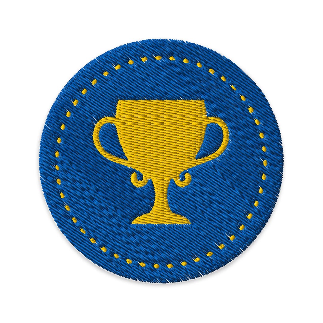 Trophy Cup Patch Scout Badges Alternative Scout Patches Adventure Patch ...
