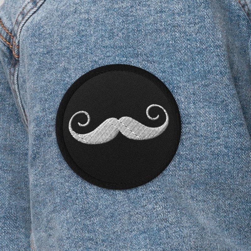 Mustache Iron On - Etsy