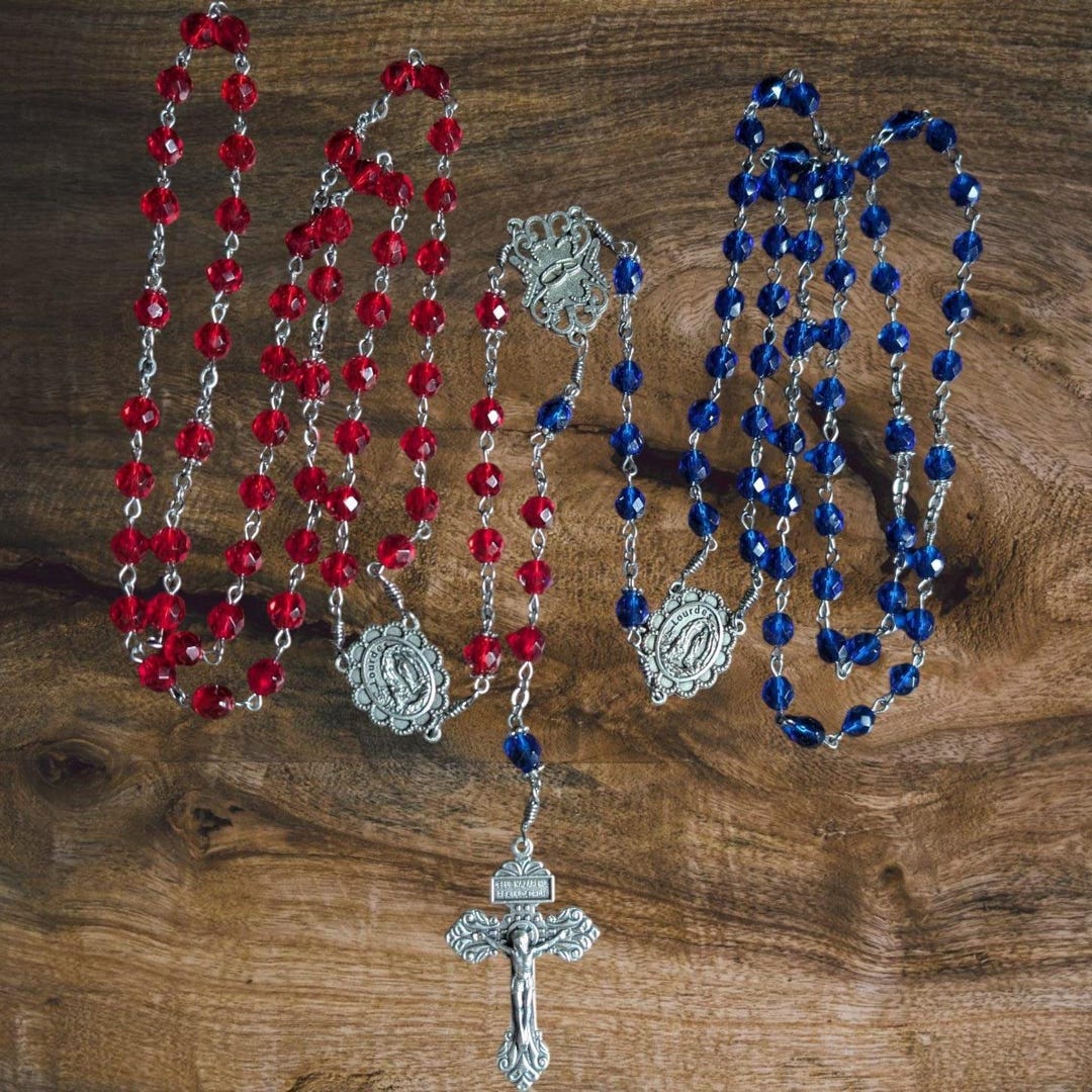 Custom Wedding Lasso Rosary - Etsy