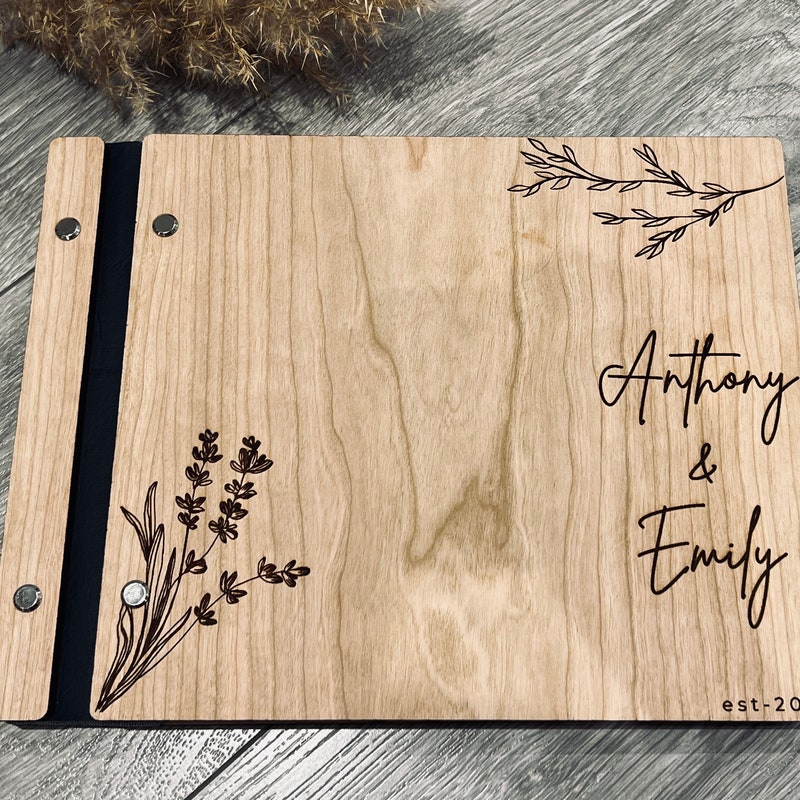 Rustic Wedding Album - Etsy