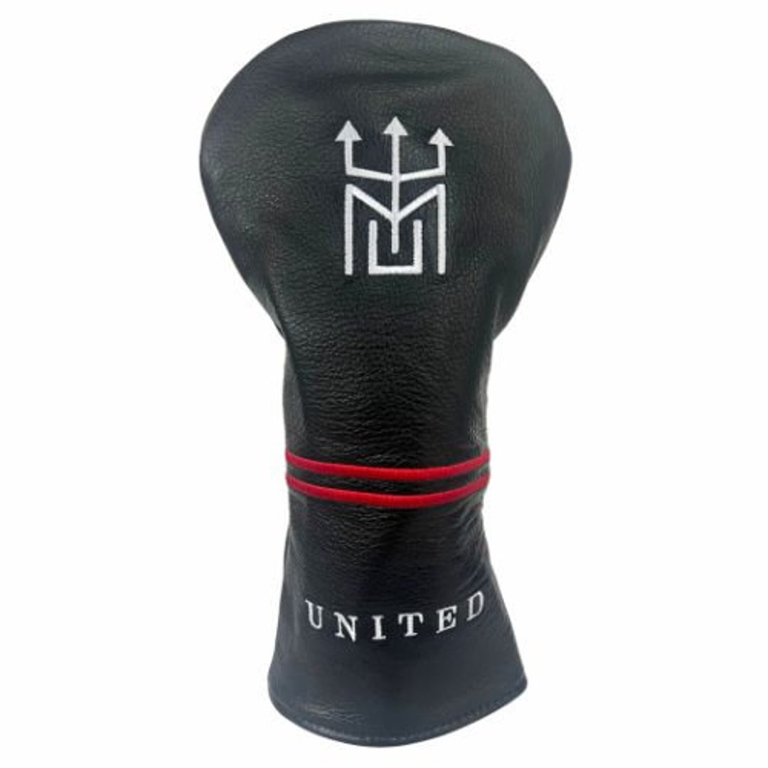 Manchester United Driver Head Cover Genuine Leather Supporters Golf ...