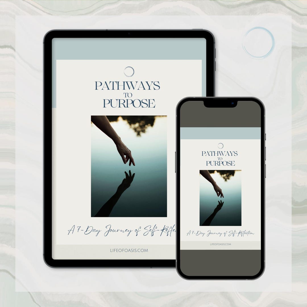 Pathways to Purpose Workbook | 7-day Guided Self-reflection | Discover ...