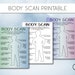 Mindful Body Scan for Kids Printable | Montessori & Homeschool Activity ...