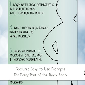Mindful Body Scan for Kids Printable | Montessori & Homeschool Activity ...