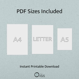 Weekly Checklist Printable With 6 Versions, Instant Download, Printable ...