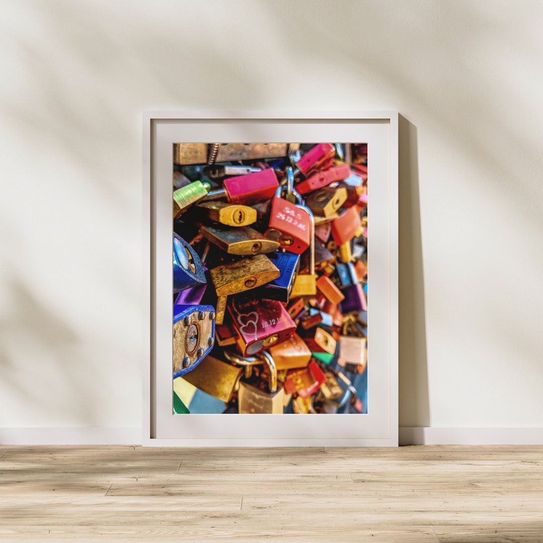 Colorful Locks Print, Printable Art, Digital Download - Etsy