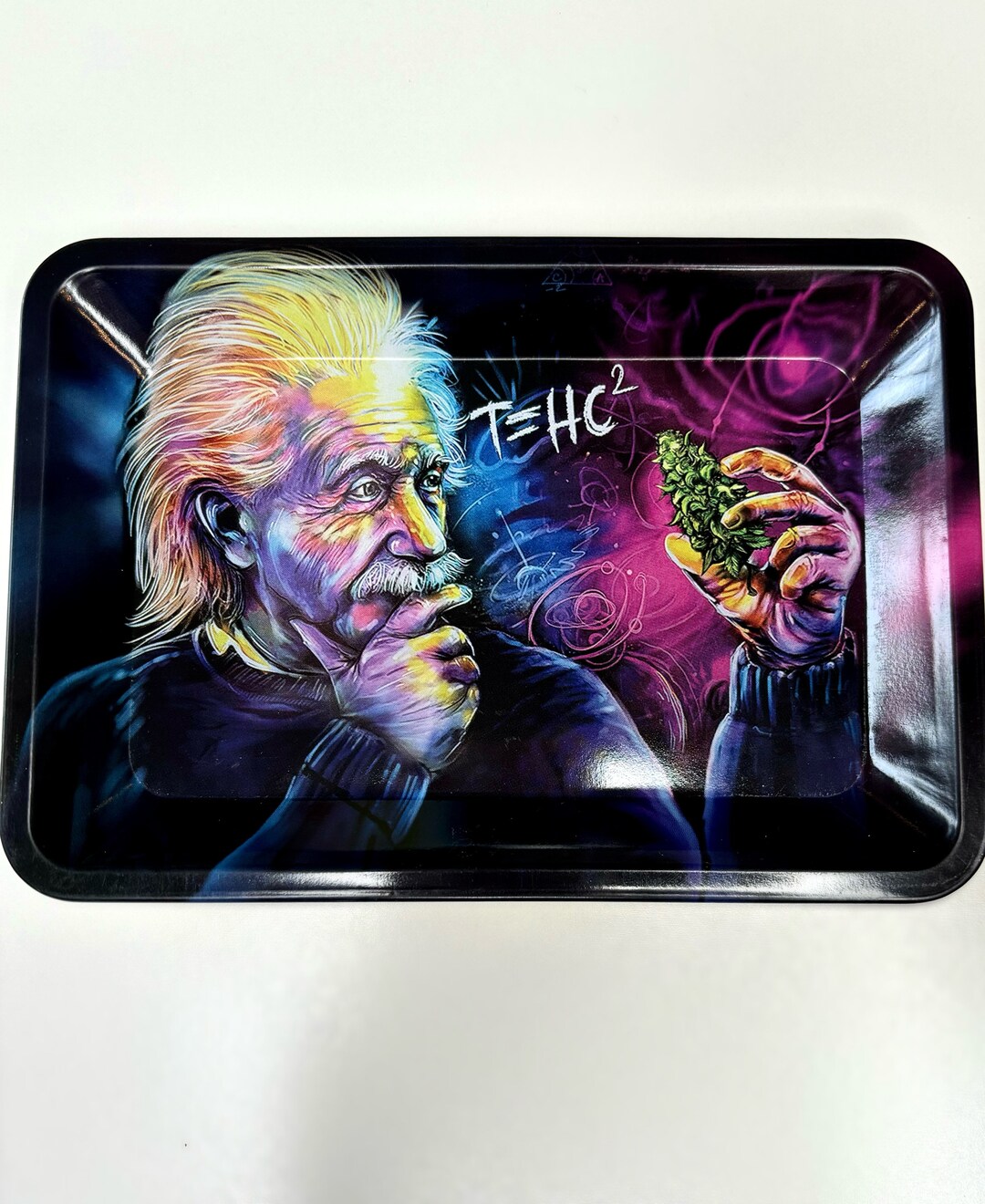 Einstein Science Metal Rolling Tray - Etsy