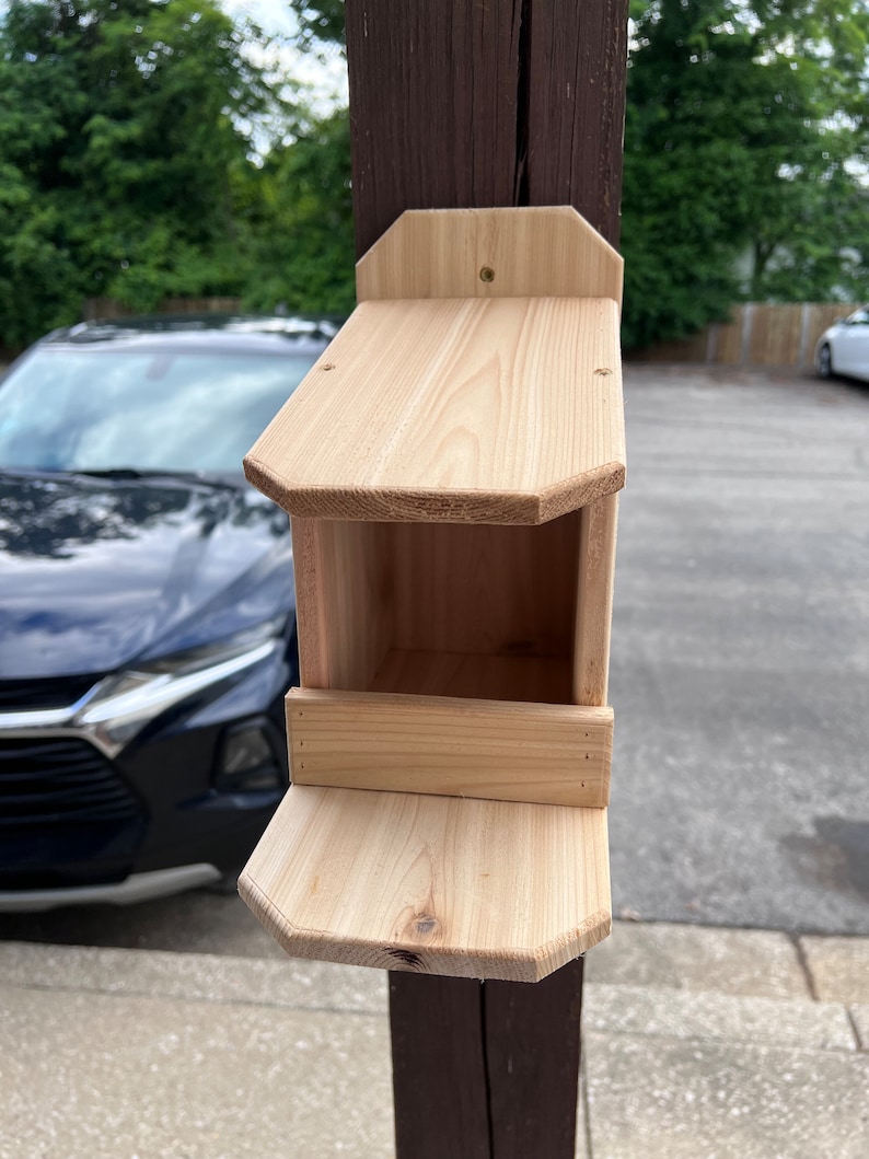 Cedar Bird Nesting House~dove Nesting Box~bird House~pigeon Nesting Box ...