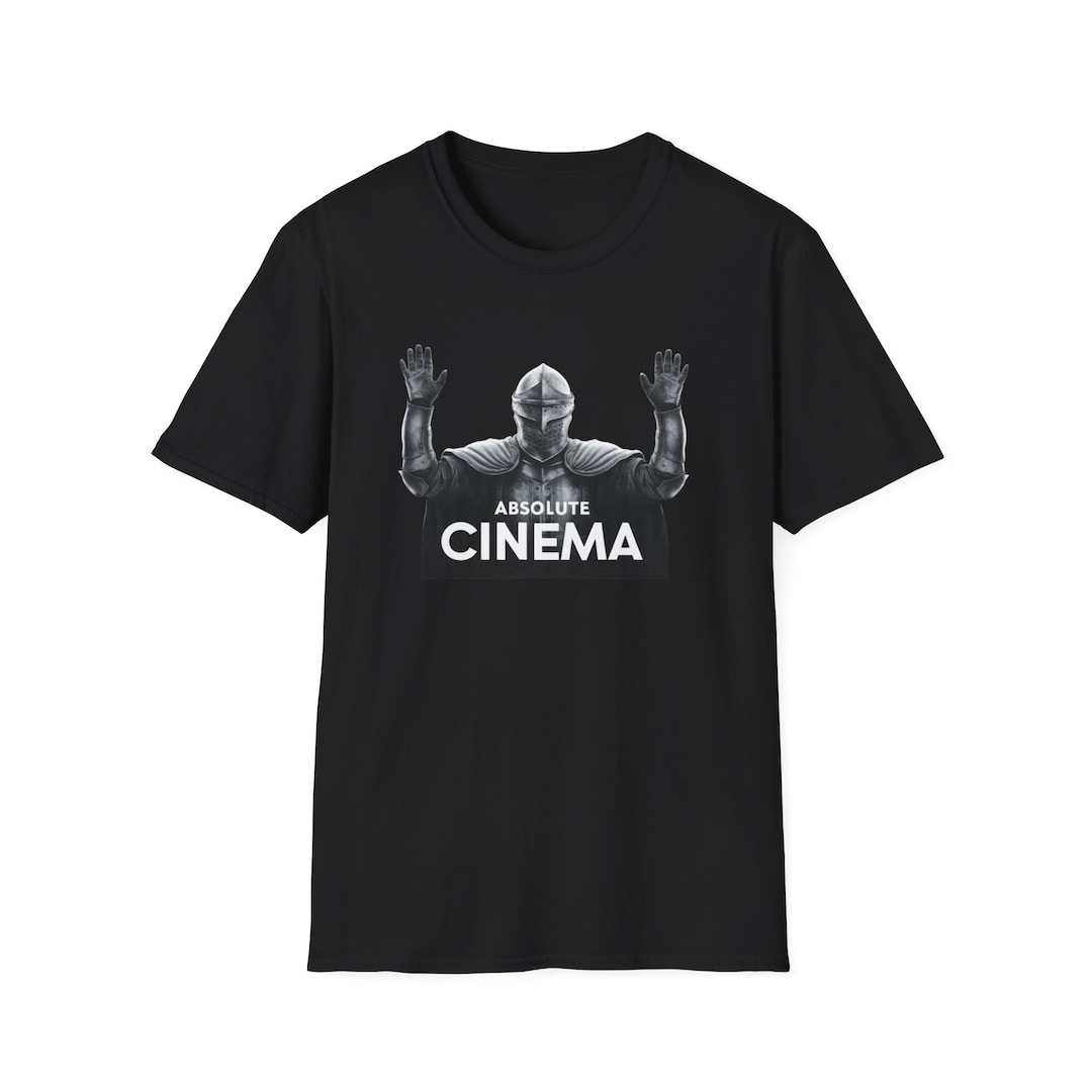 Souls Inspired Tshirt Absolute Cinema Meme Gift for Gamer - Etsy