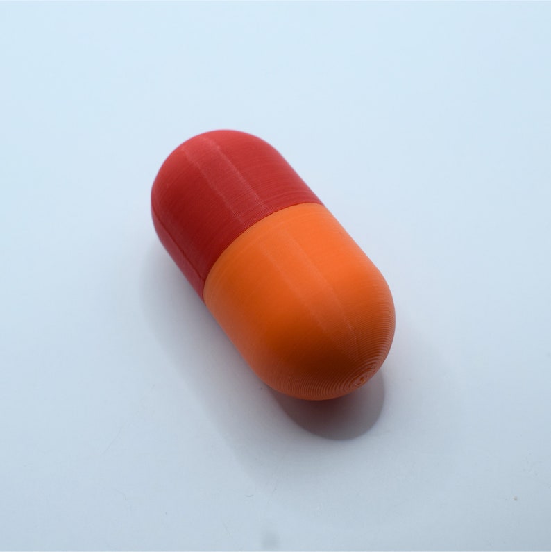 Magnetic Fidget Toy: 3D Printed Chill Pill - Etsy