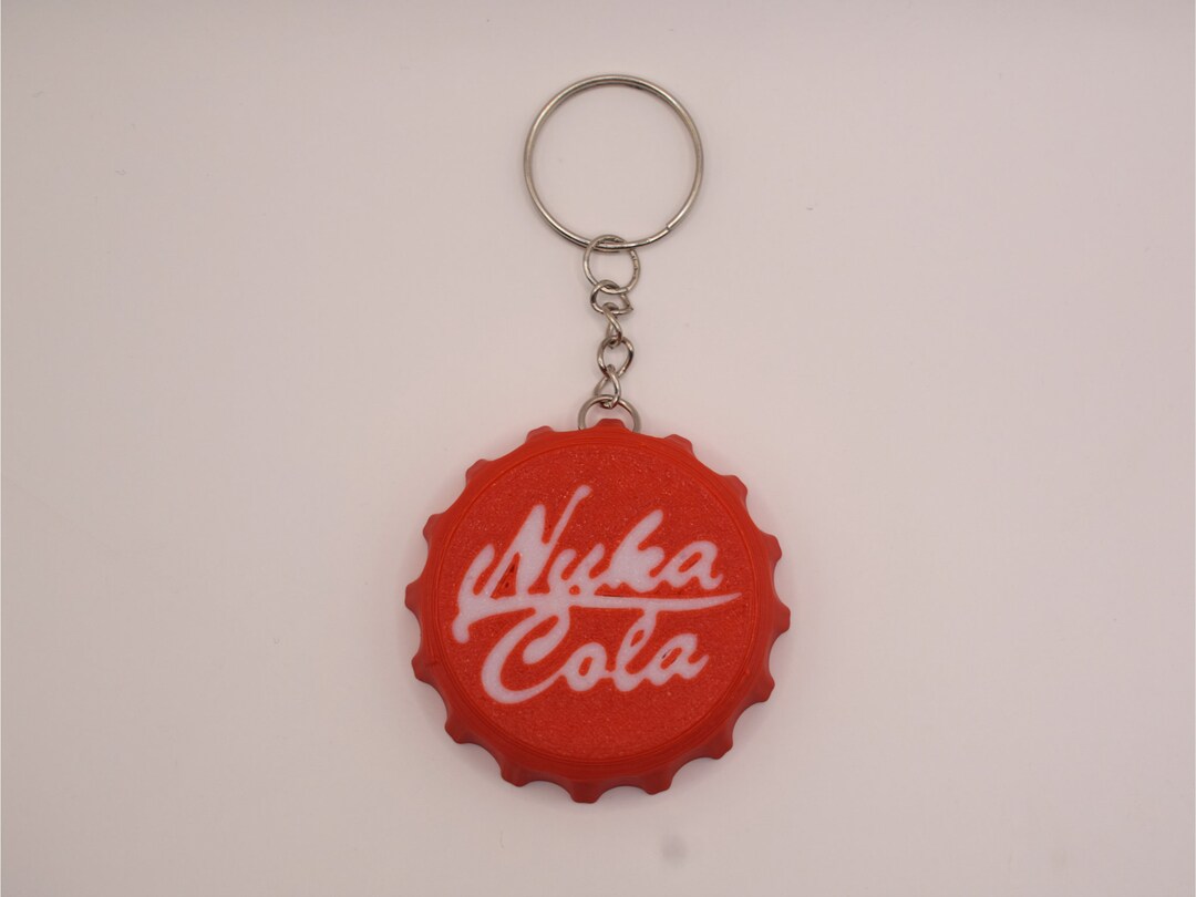 Fallout Nuka Cola Keyring, 3D Printed Keyring, Fallout Gift - Etsy UK