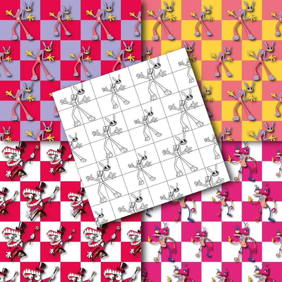 Digital Paper Amazing Digital Circus, Circus, Background, Background ...