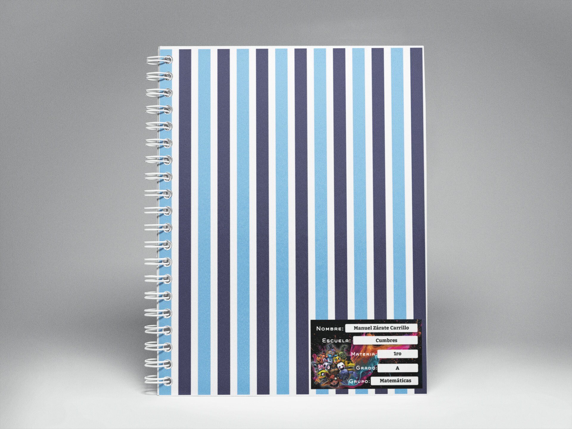 Etiquetas escolares imprimibles Five Nights at Freddy's, etiquetas para ...