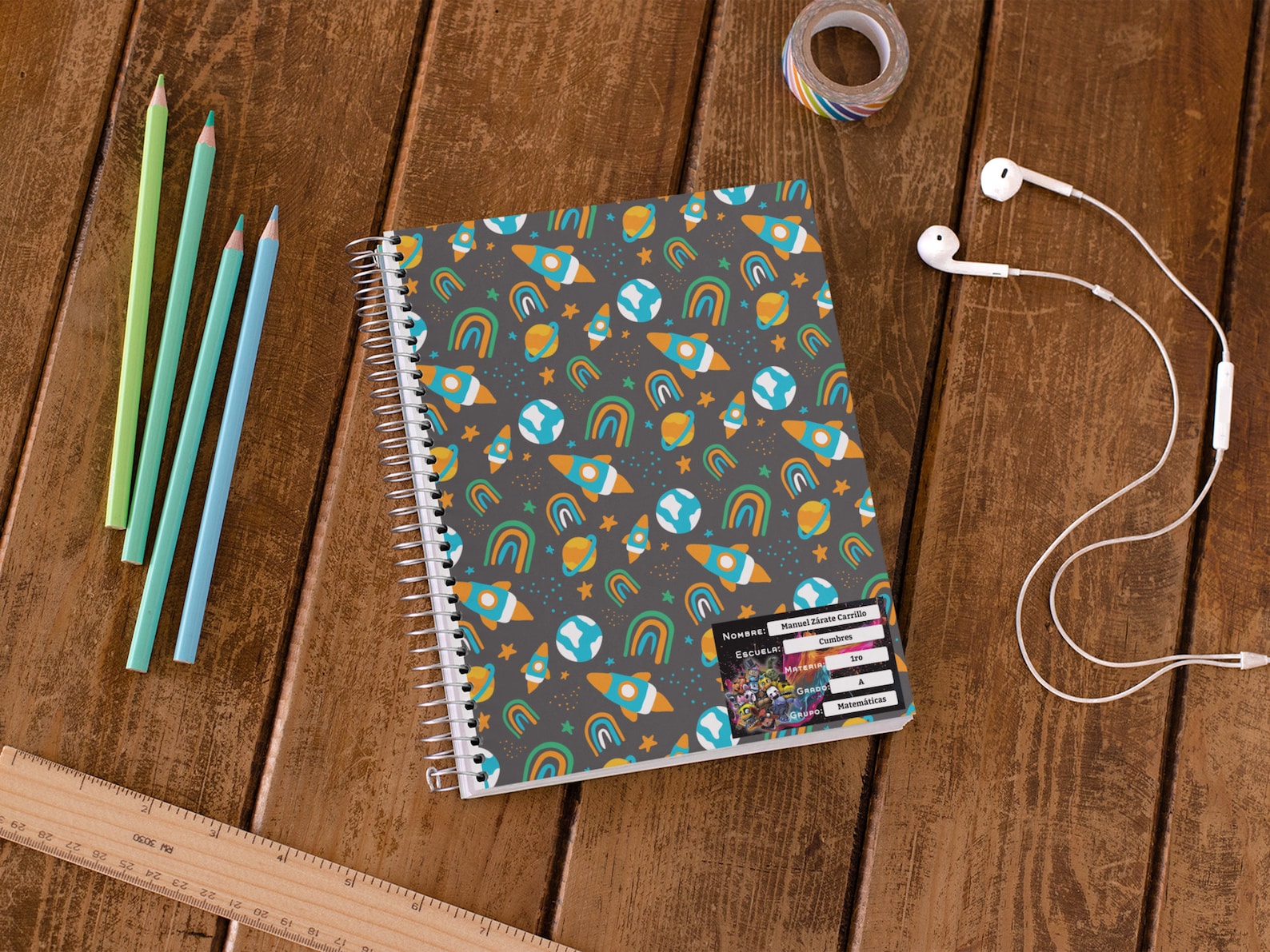 Etiquetas escolares imprimibles Five Nights at Freddy's, etiquetas para ...