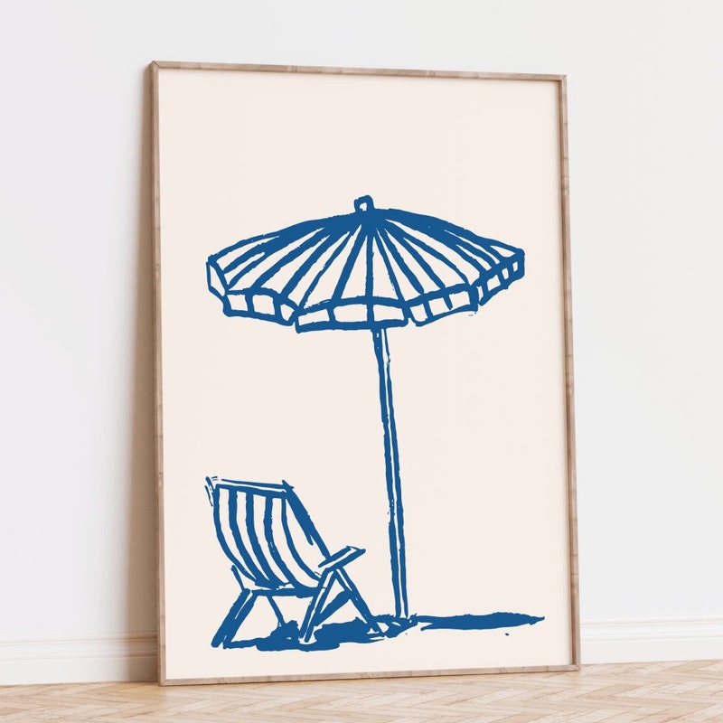 Retro Poster Amalfi - Etsy