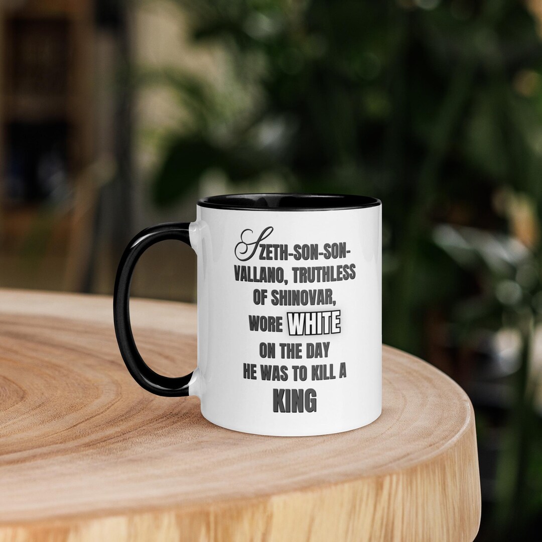 Szeth-son-son-vallano - Mug With Color Inside - Stormlight Archive ...