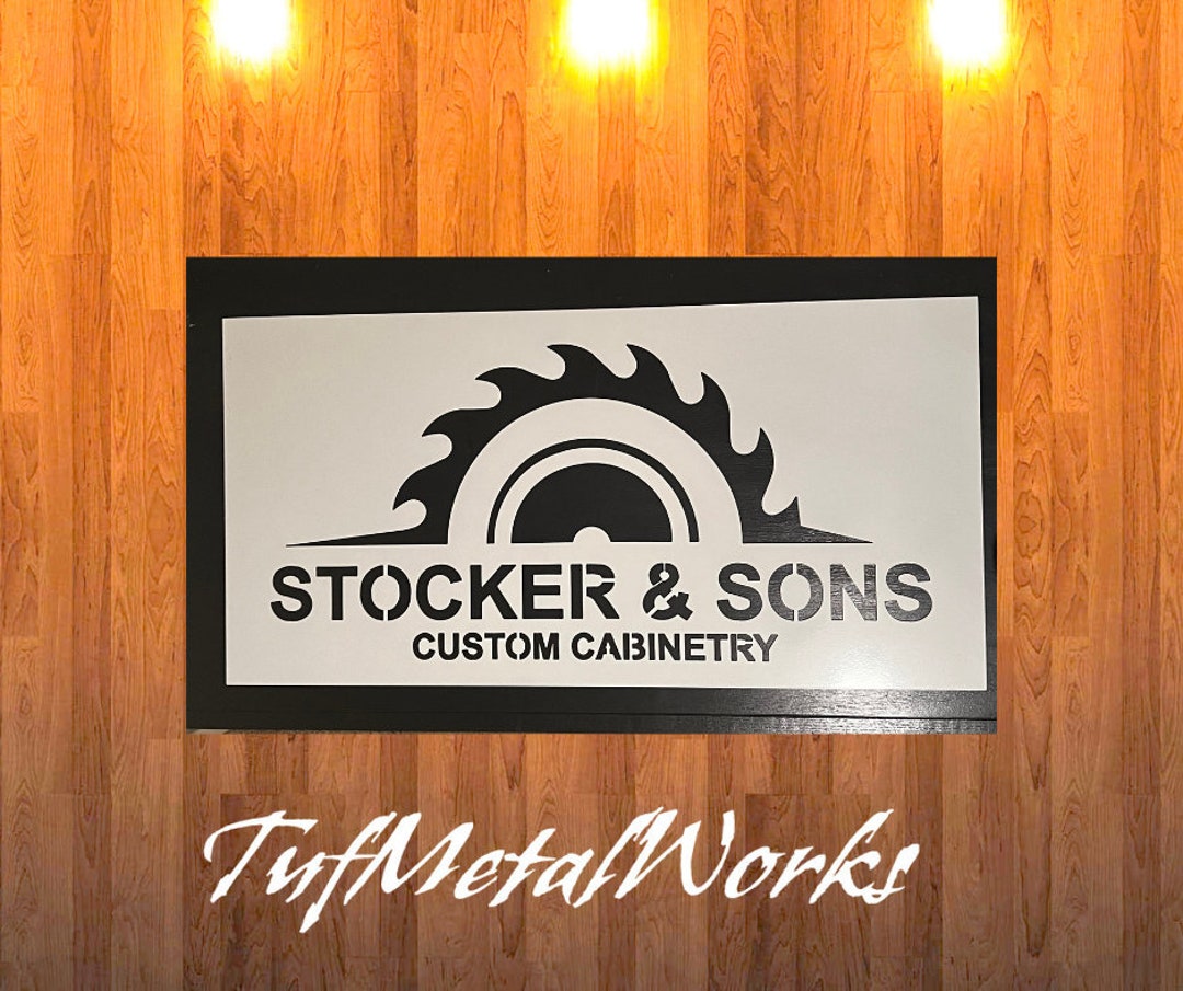 Custom Business Signs DFX Files - Etsy