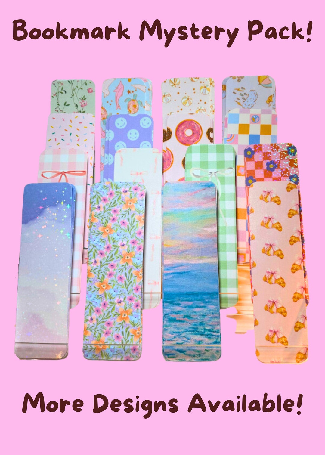 Mystery Bag Bookmarks, Mystery Pack Bundles, Lucky Box Bookmarks ...