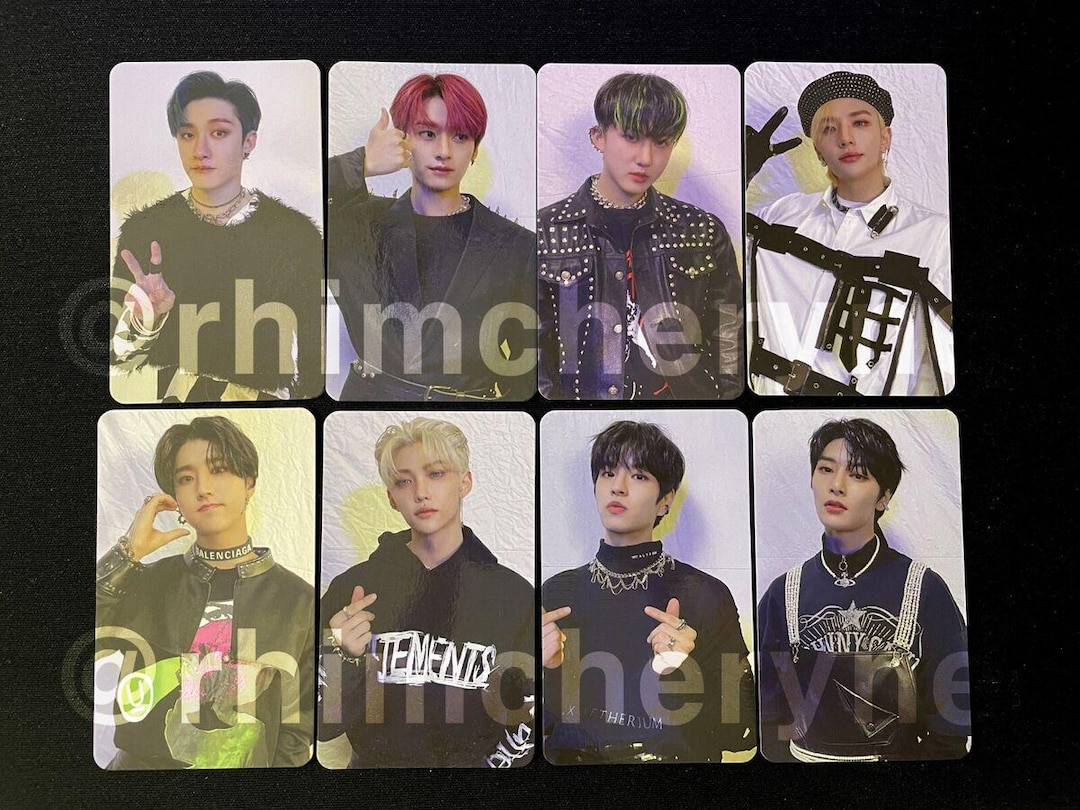 Official Stray Kids SKZ ODDINARY Apple Music POB Photocards - Etsy