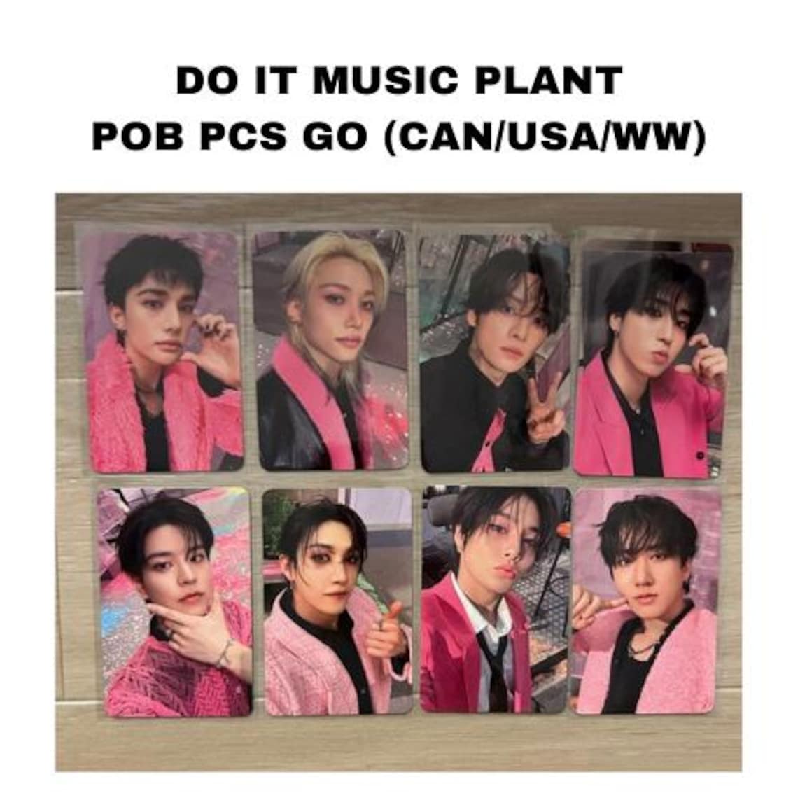 Official Stray Kids SKZ Do It Music Plant POB Photocards - Etsy