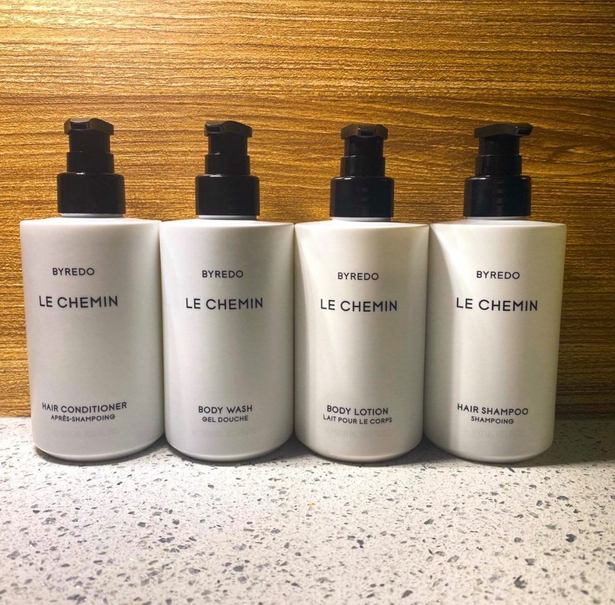 Byredo Le Chemin Body Lotion Body Wash Shampoo & Conditioner 300ml Full ...