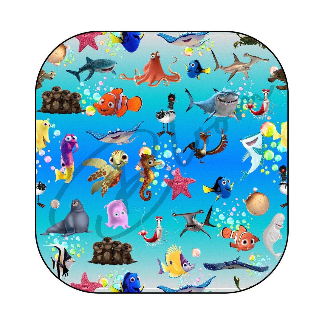 Movie Fabric, Cartoon Fabric, Fish Fabric, Magical Fabric, Sea Fabric ...