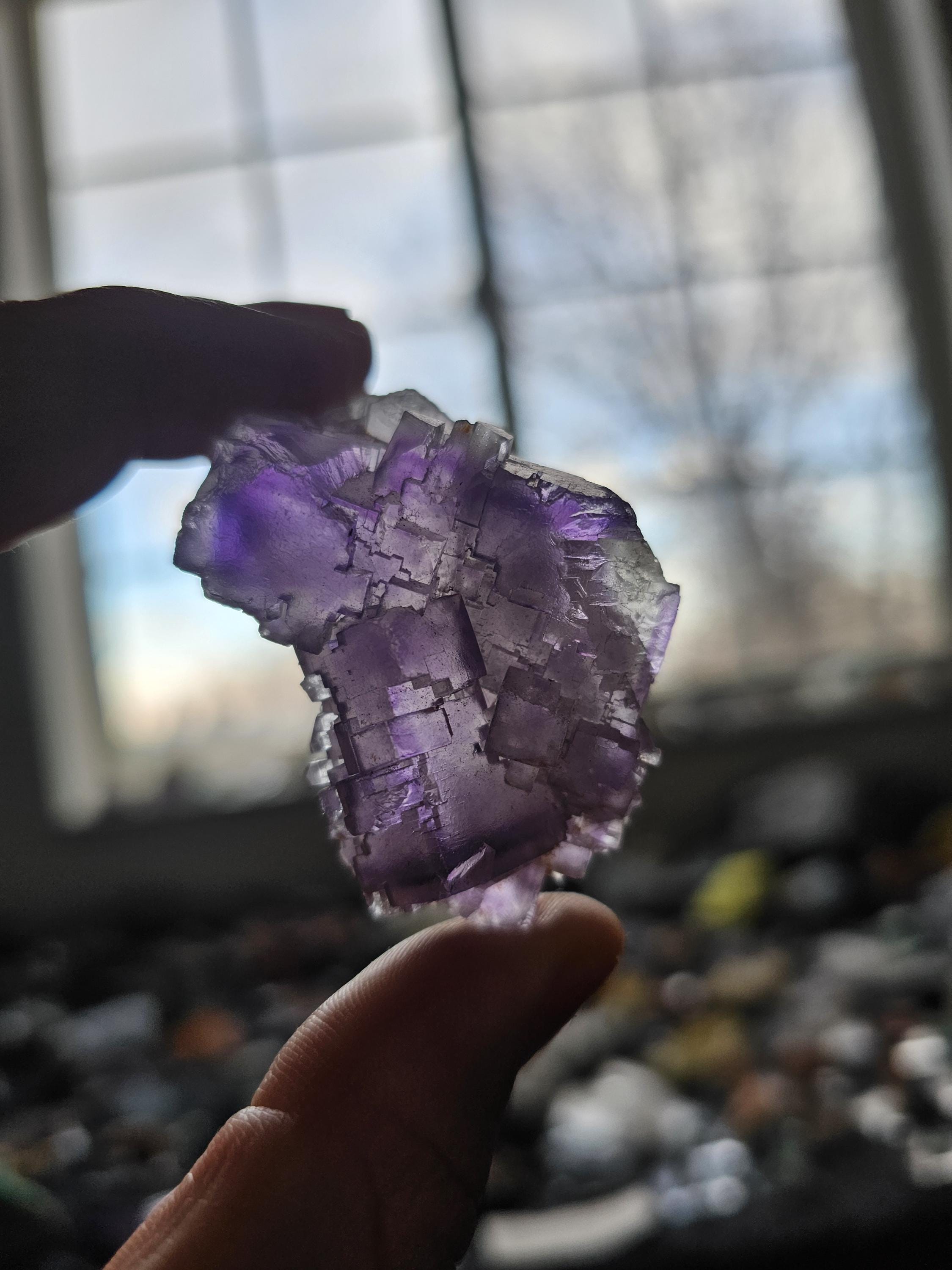 Fluorite, Cave in Rock District, Hardin County, Illinois - Etsy