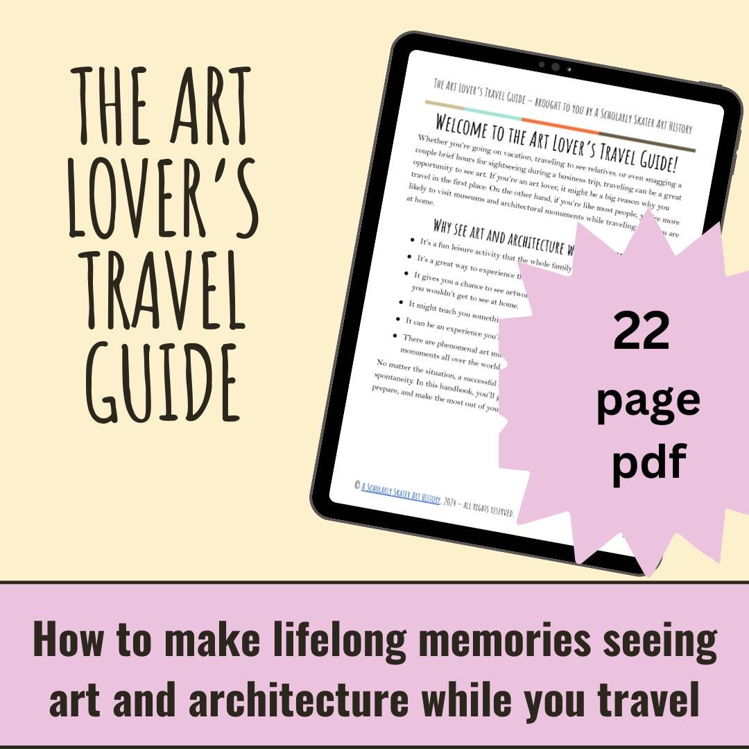 The Art Lover's Travel Guide Handbook for Seeing Art and Architecture ...