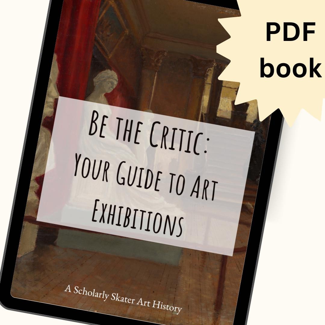 Be the Critic - Guide to Art Exhibitions - PDF Book - Etsy