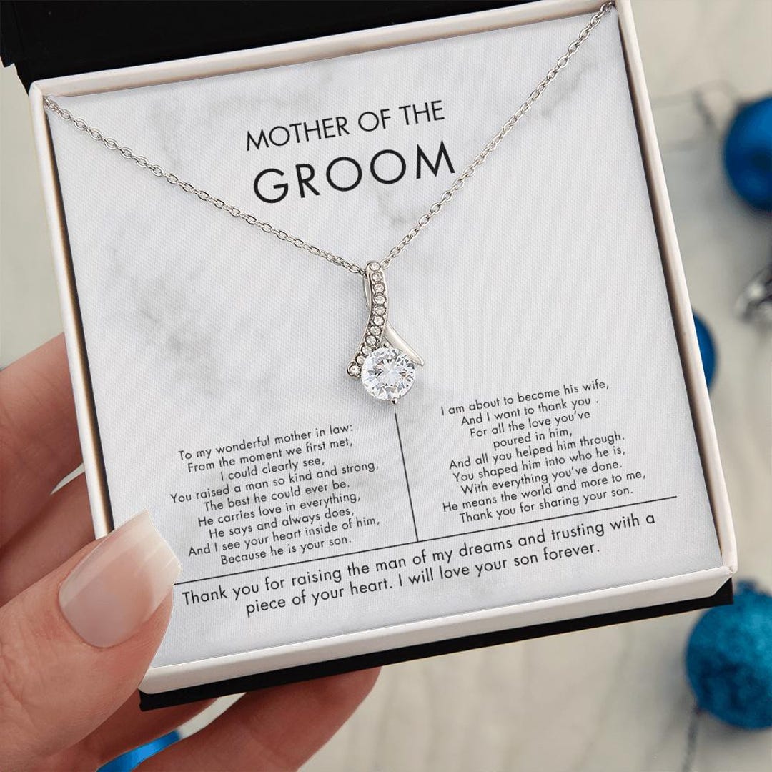 Mother of the Groom Gift From Daughter in Law Mother of the Groom ...