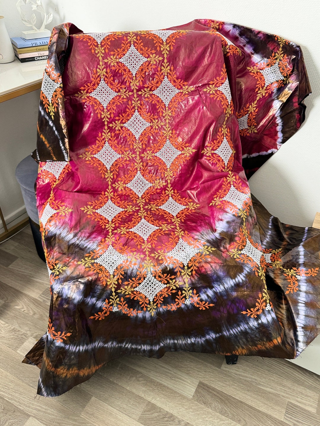 Bazin Getzner With Embroidery/ Getzner Super Magnum XL / Computer Bazin ...