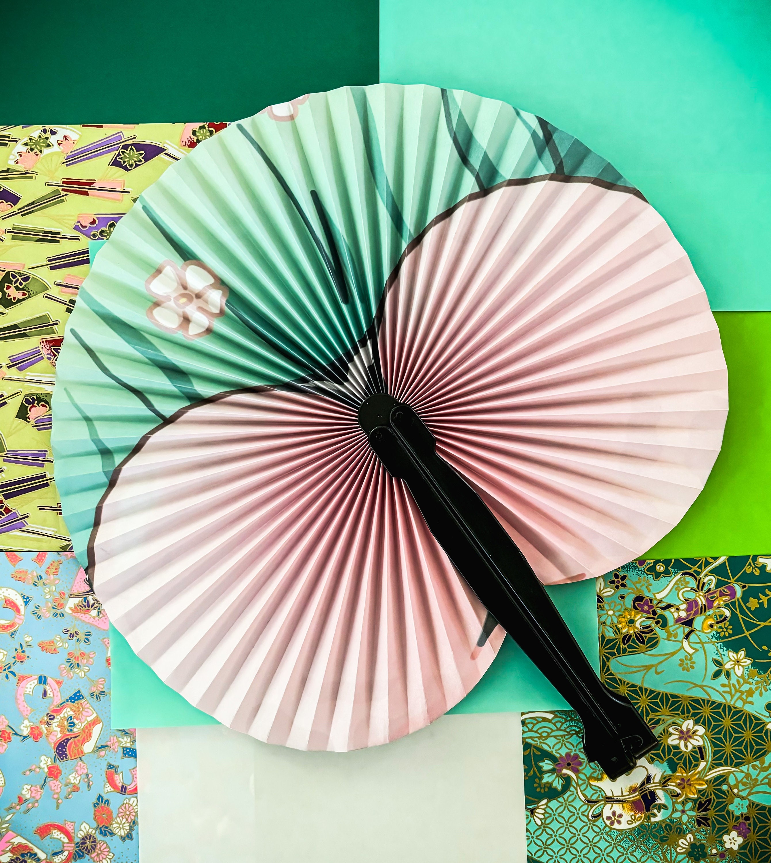 Hololive Handheld Foldable Fans - Etsy