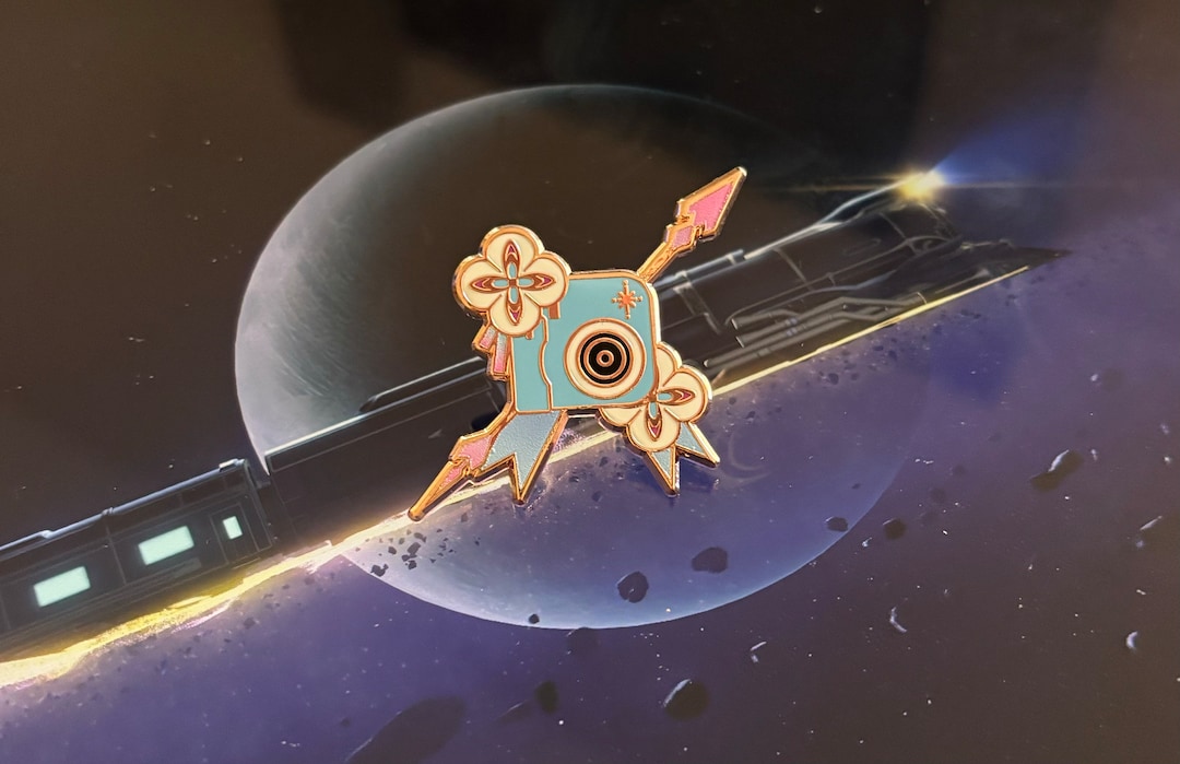 March 7th Weapon Camera Enamel Pin - Etsy