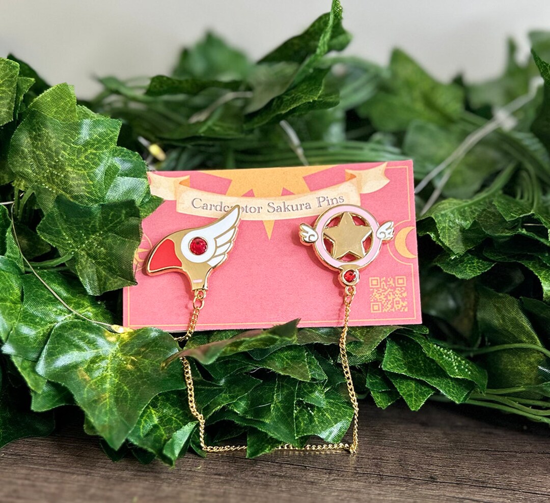 CCS Enamel Chained Pins - Etsy