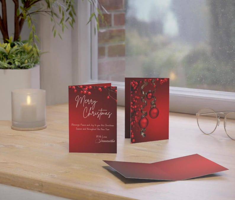 Christmas Cards, Happy Holidays Cards, Greeting Cards, Personalized ...