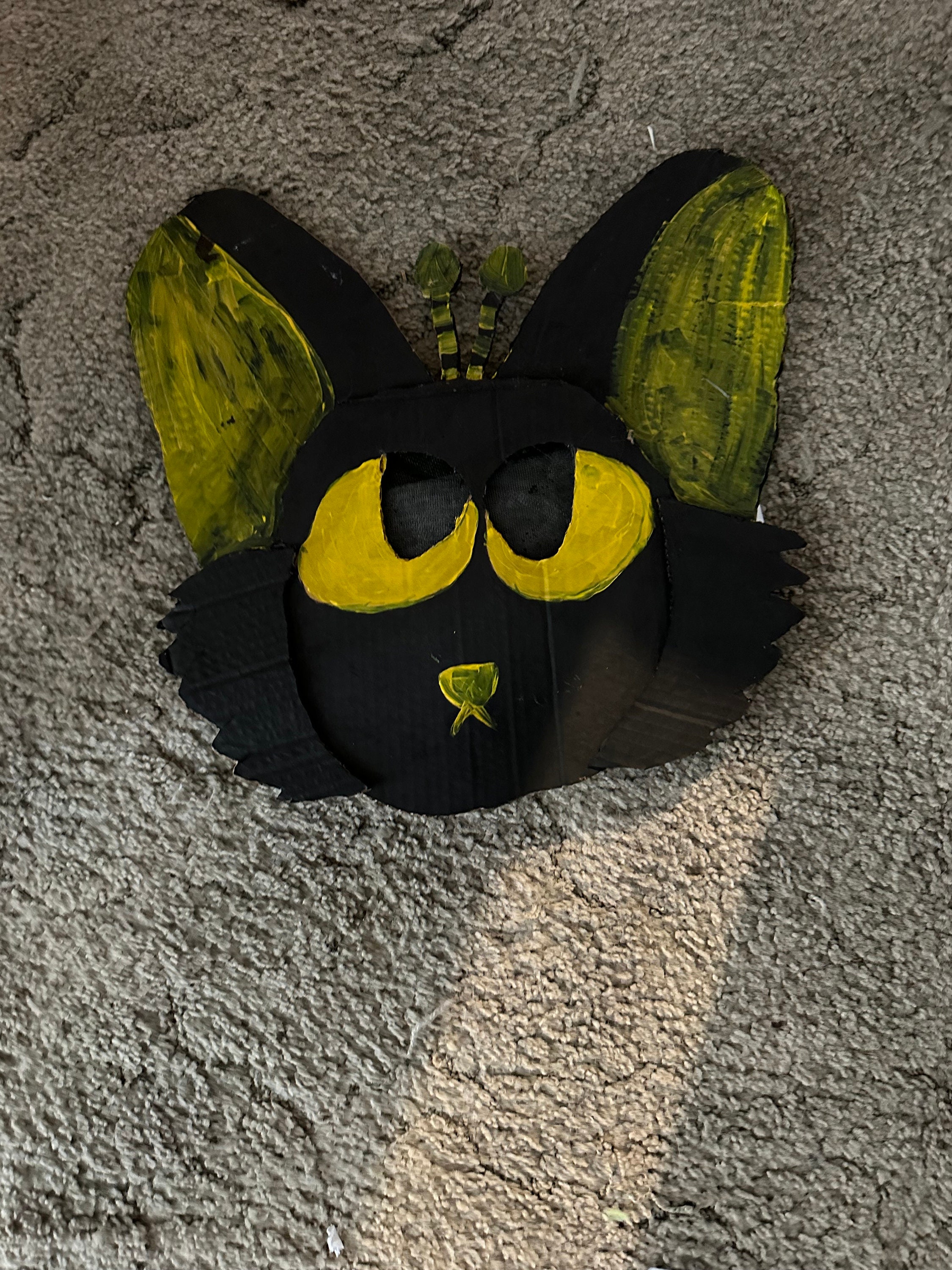 Cardboard Furry Mask - Etsy