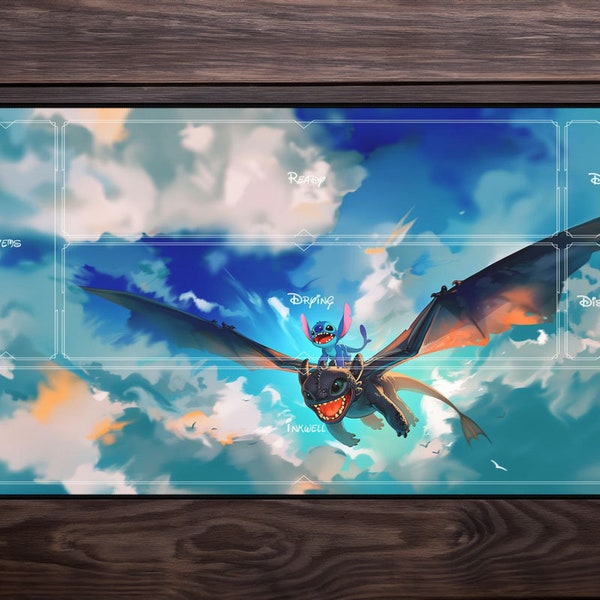 Lorcana Playmat With Zones - Etsy