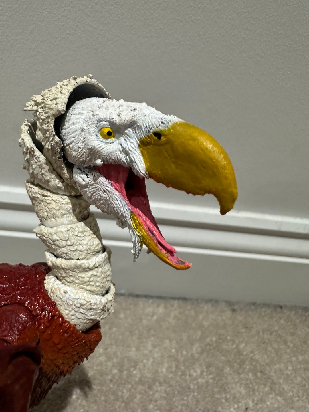 Terror Bird Articulated Figure Collectible Dinosaur Figure unpainted ...