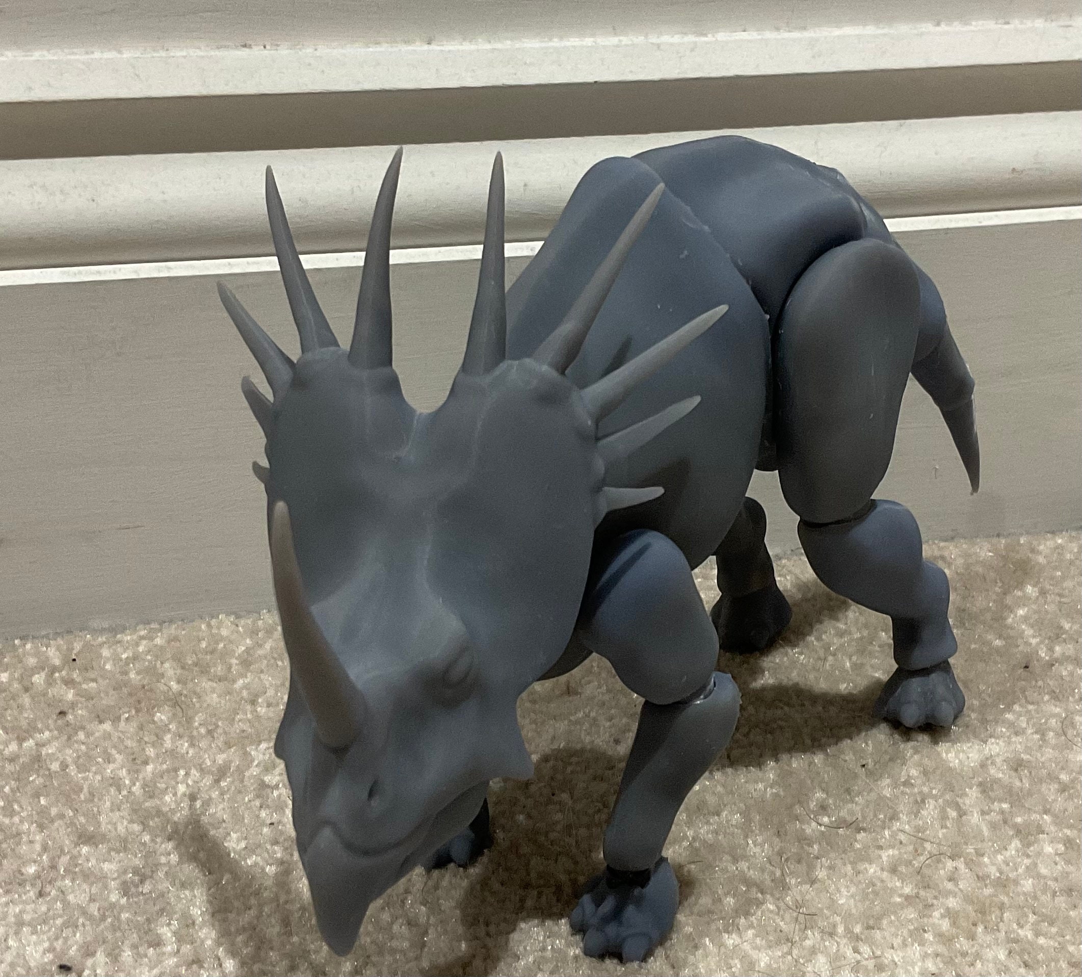 Styracosaurus Dinosaur Figure - Etsy