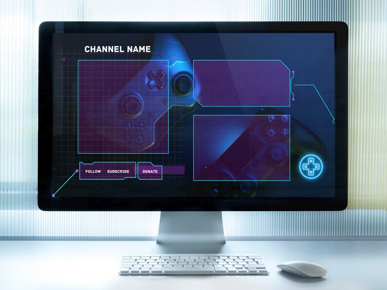 Handmade Animated Stream Overlay, Custom Overlay Design, Twitch Overlay ...