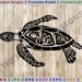 Turtle SVG | Turtle DXF | Inuit Art | Alaskan Native Art | Cricut Cut ...