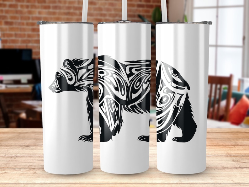 Bear SVG | Canadian Native Art | Alaskan Native Art | Cricut Cut File ...